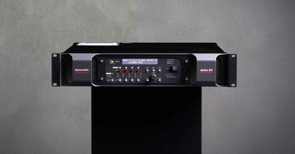 Dynaudio Delta 80 DSP | A total rack-star…